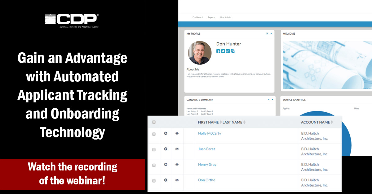 Gain an Advantage with Automated Applicant Tracking and Onboarding ...